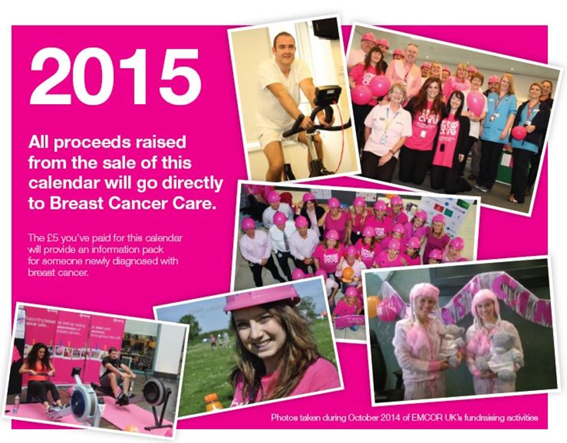 EMCOR UK Marketing is fundraising for Breast Cancer Care