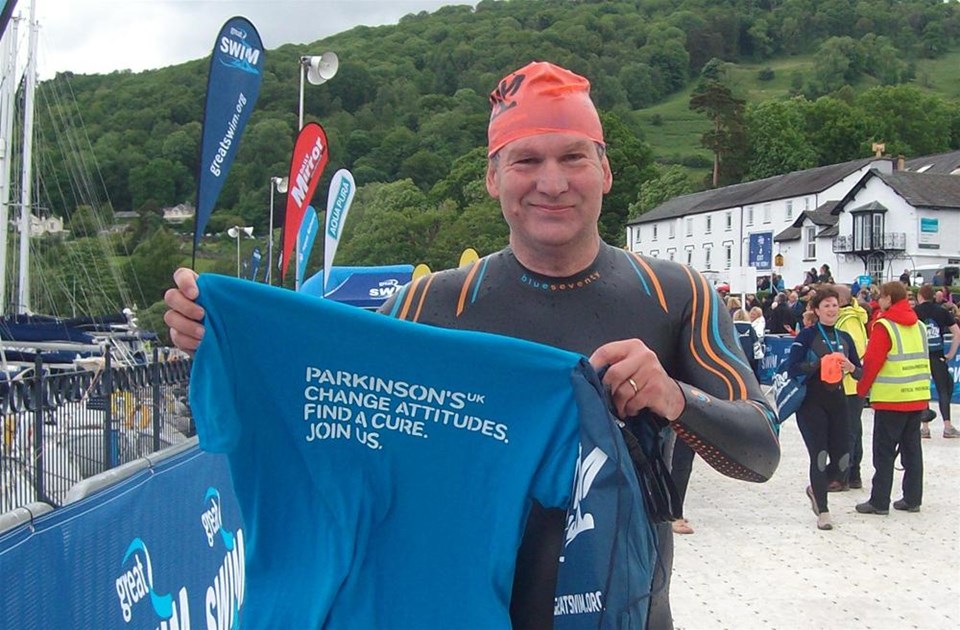 Jon Hunt is fundraising for Parkinson’s UK