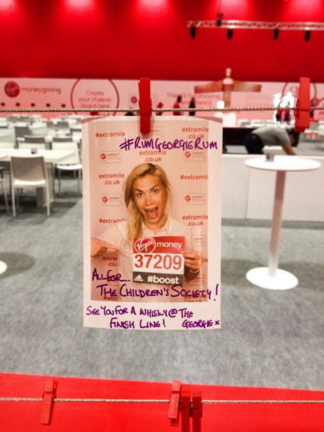 Georgina Bell is fundraising for The Children's Society