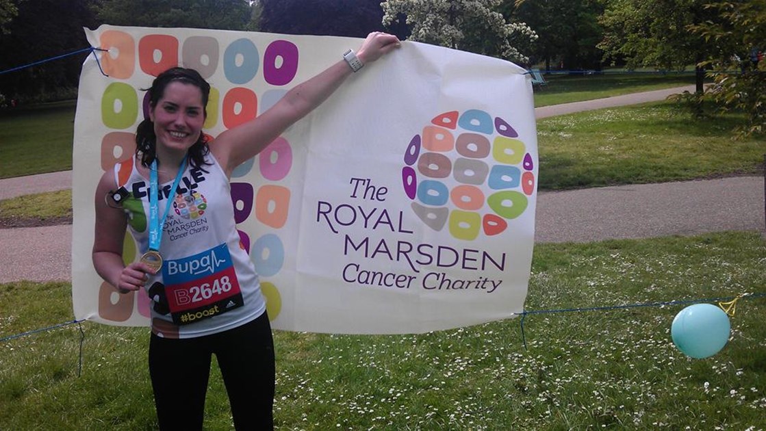 Michelle Buckle is fundraising for The Royal Marsden Cancer Charity