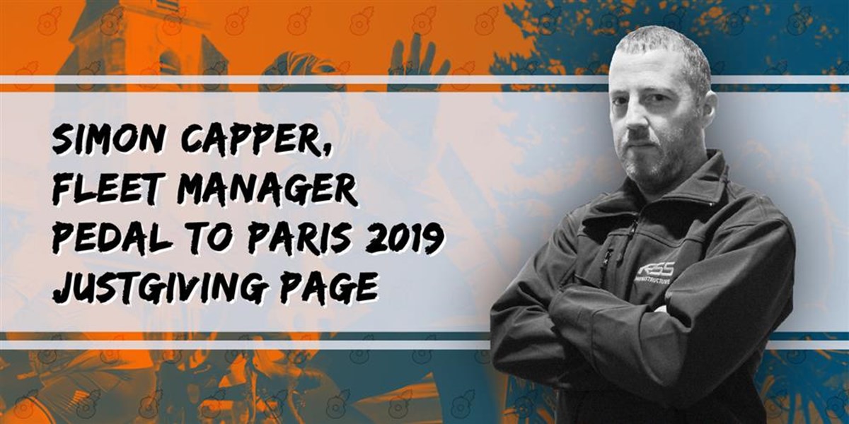 Simon Capper is fundraising for The Royal British Legion