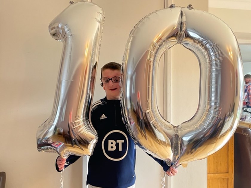 Daragh O'Hare is fundraising for Edinburgh Children's Hospital Charity