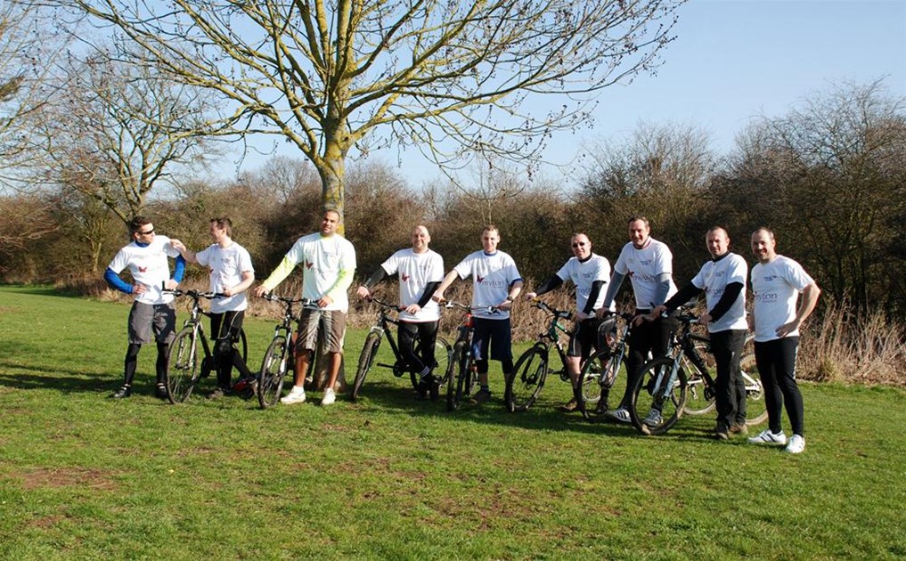 Wayne Sharkey is fundraising for The Myton Hospices