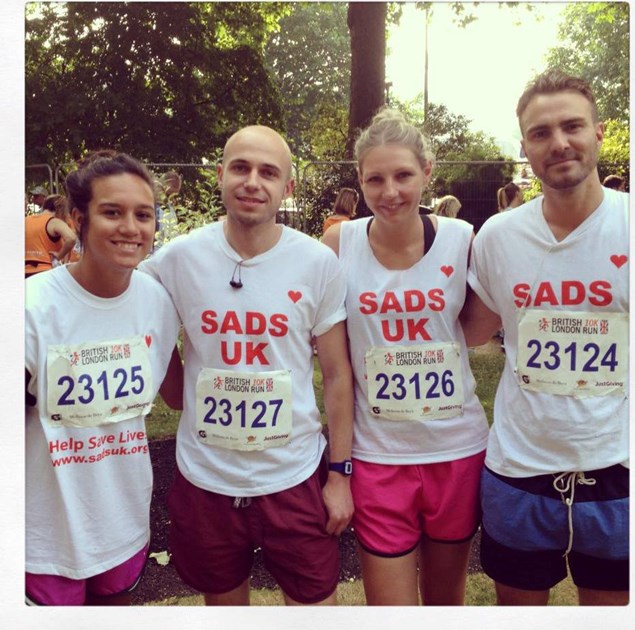 Anthony Purkiss is fundraising for SADS UK