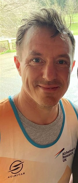 Ben Moseby is fundraising for Alzheimer's Research UK