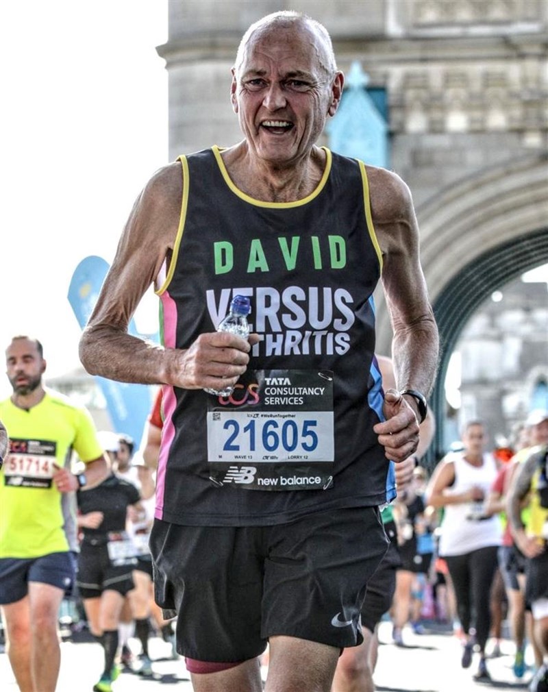 David Peace Is Fundraising For Versus Arthritis