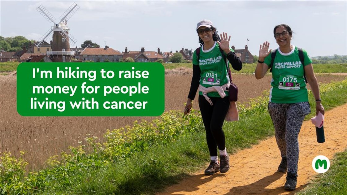 Milly Webster is fundraising for Macmillan Cancer Support
