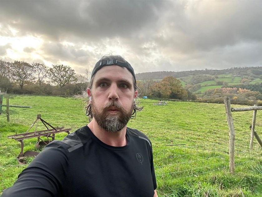 Angus Collins is fundraising for James' Place Charity