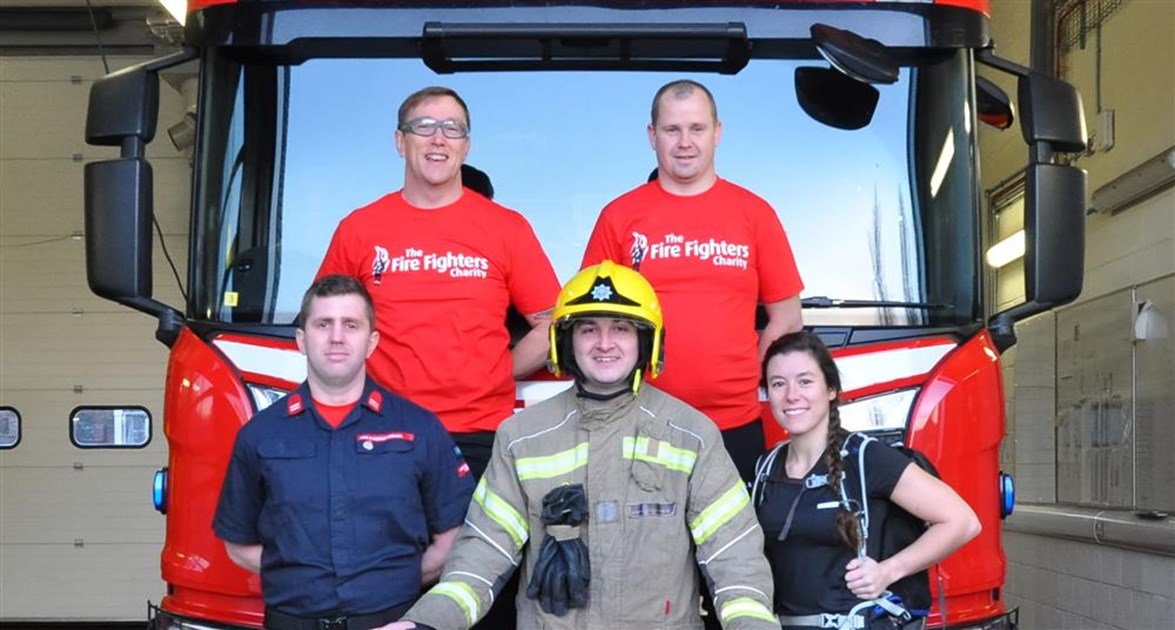 Nigel Crawford is fundraising for Fire Fighters Charity