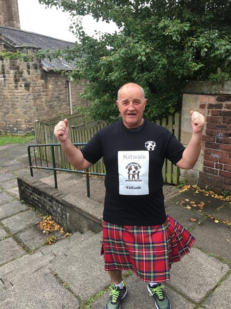 Alex Rizza is fundraising for The Kiltwalk