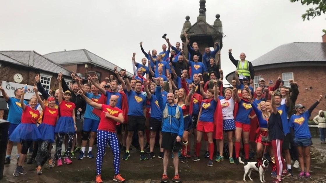 Rob Blackmore is fundraising for The Brain Tumour Charity
