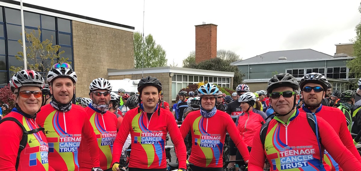 Halsall Construction is fundraising for Teenage Cancer Trust