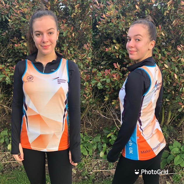 Zoe Upson is fundraising for Alzheimer's Research UK