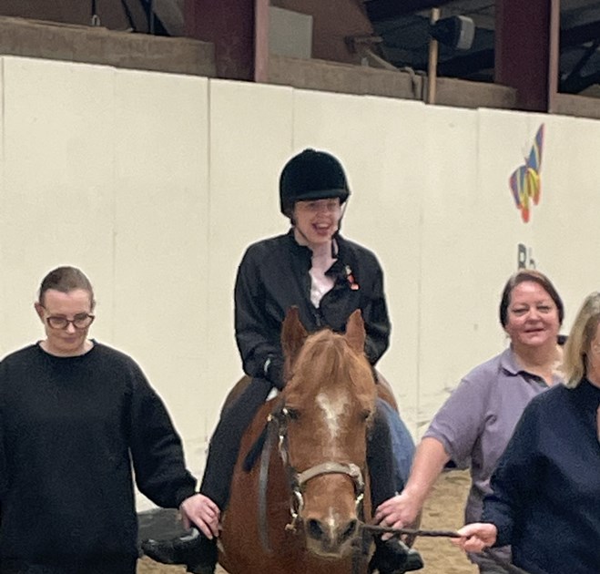 Tania Greenaway is fundraising for Barrow Farm Riding for the Disabled