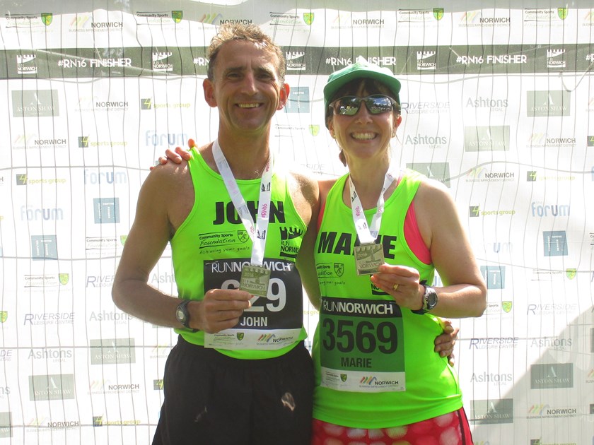Marie Hartley is fundraising for Norwich City Community Sports Foundation
