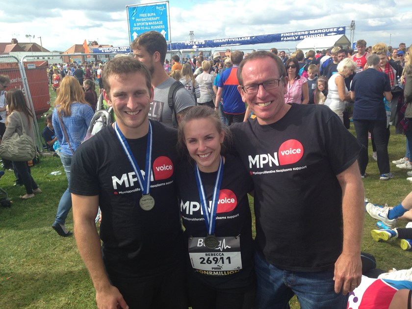 Rebecca Caron is fundraising for MPN Voice (Guy's and St Thomas' Charity)