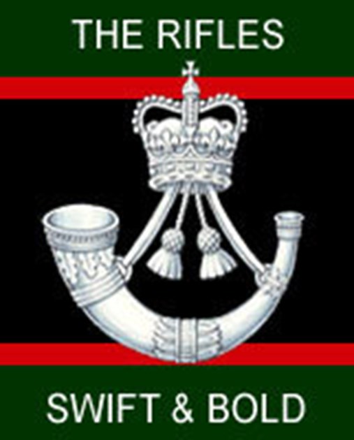 Shaun Wilkes is fundraising for The Rifles Regimental Trust