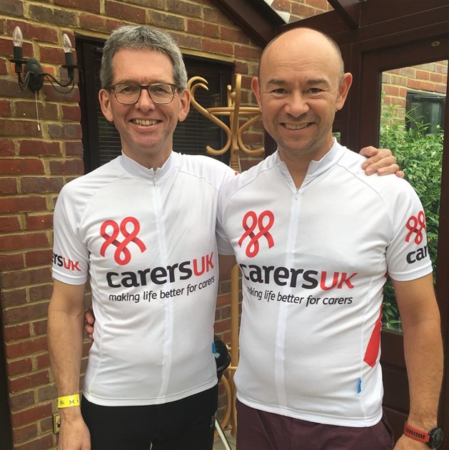 Kevin Goody is fundraising for Carers UK