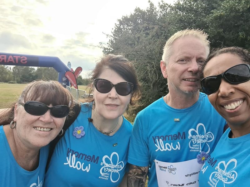 Jules Morton is fundraising for Alzheimer's Society