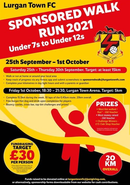 Grace Gault is fundraising for Lurgan Town Football CLub