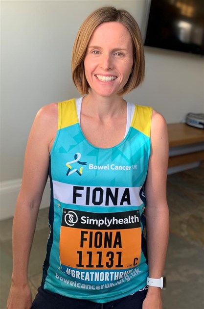 Fiona Pearson is fundraising for Bowel Cancer UK