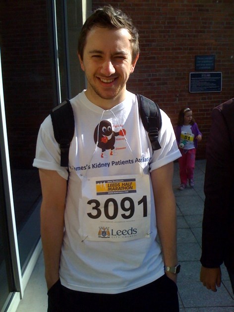 Dominic Barker is fundraising for St. James's Kidney Patients Association