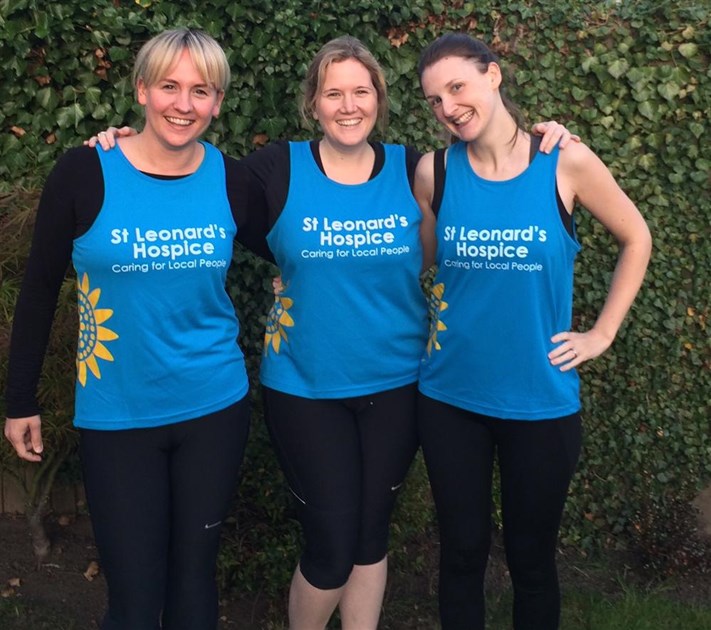SARAH Peace is fundraising for St Leonard's Hospice, York
