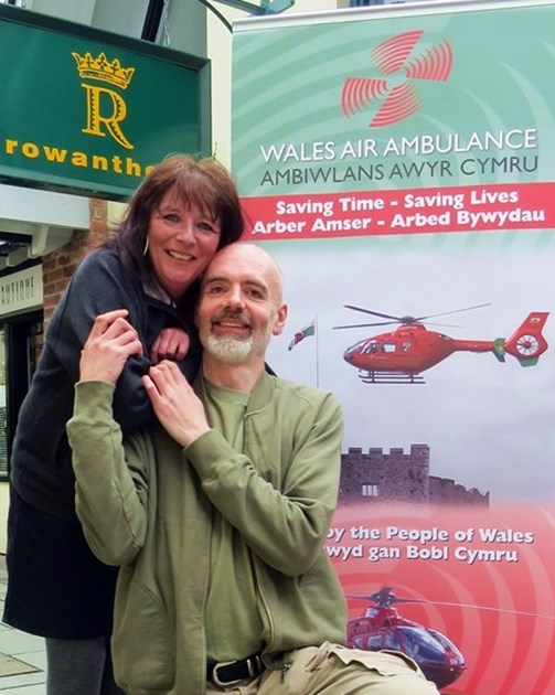 Mike Coppock is fundraising for Wales Air Ambulance Charitable Trust