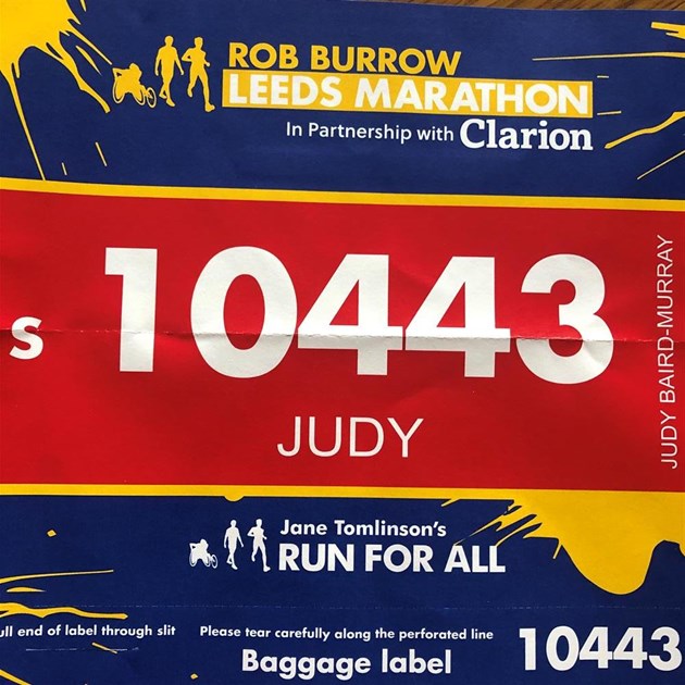 Judy Baird-Murray is fundraising for Motor Neurone Disease Association