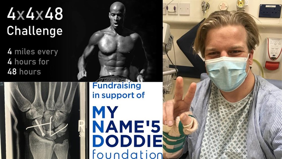 Richard fielding is fundraising for My Name'5 Doddie Foundation