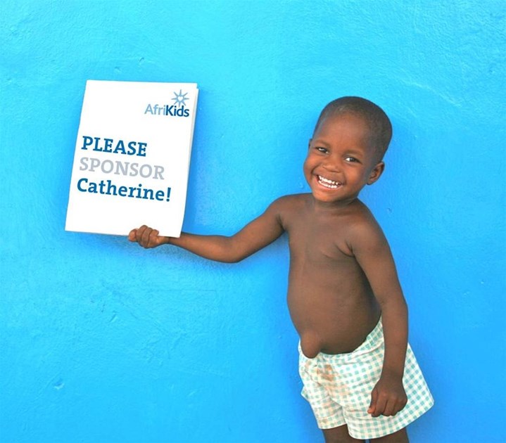 Catherine. Ellis is fundraising for AfriKids