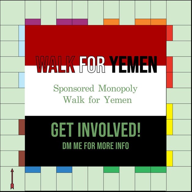 Monopoly Walk is fundraising for Unite 4 Humanity