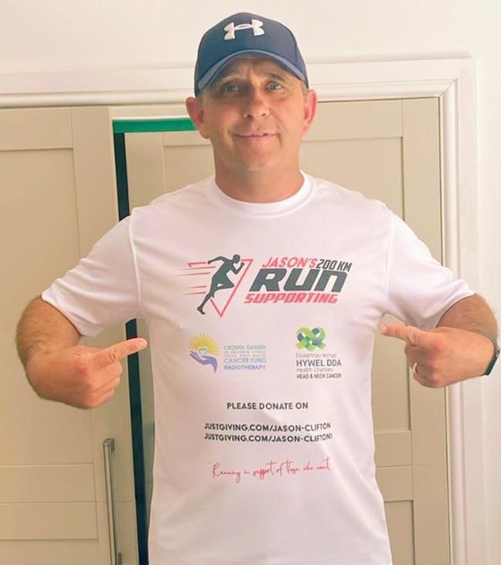 Jason Clifton is fundraising for Hywel Dda Health Charities