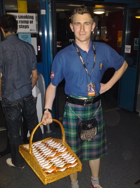 Fraser Sutherland is fundraising for Glasgow Women's Aid