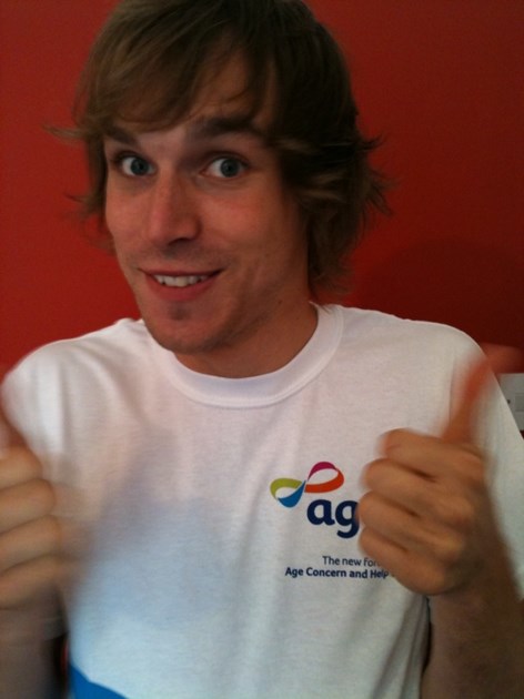 Thomas Calderbank is fundraising for Age UK