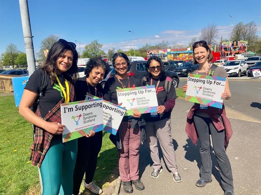 Varshali Swadi is fundraising for Down's Syndrome Scotland