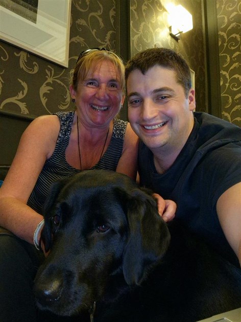 Kyle Bettley is fundraising for Deafblind Scotland