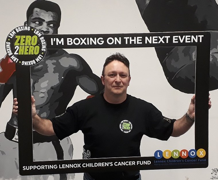 Joe Lavers is fundraising for Lennox Children's Cancer Fund