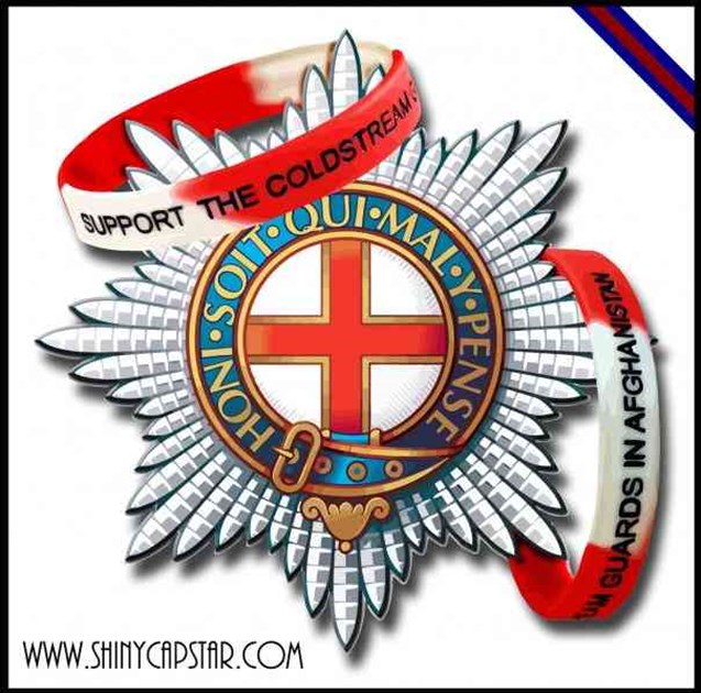 Adam Brady is fundraising for The Coldstream Guards Charity