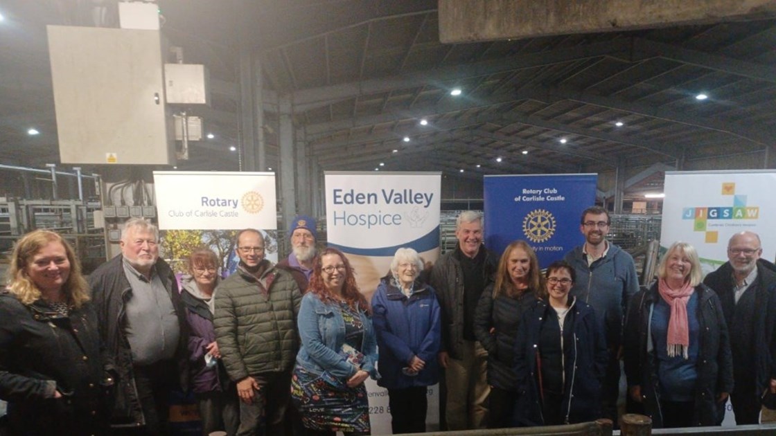 Brian Scroggie is fundraising for Eden Valley Hospice