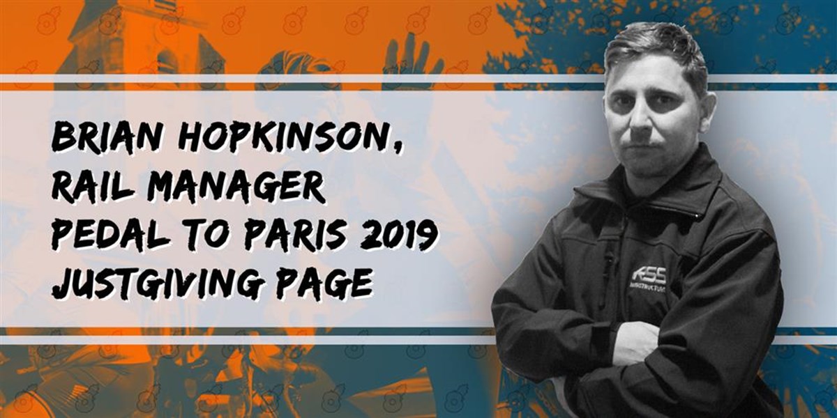 Brian Hopkinson is fundraising for The Royal British Legion