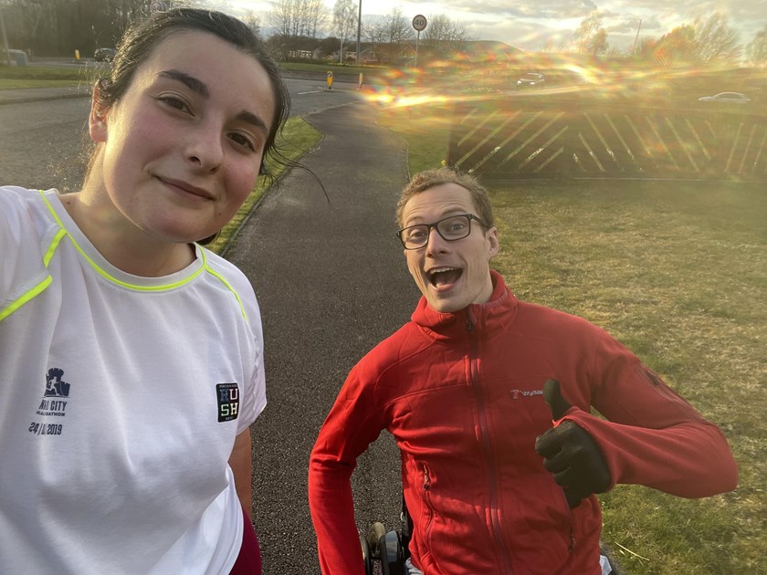 Danny Gordon is fundraising for Spinal Injuries Scotland
