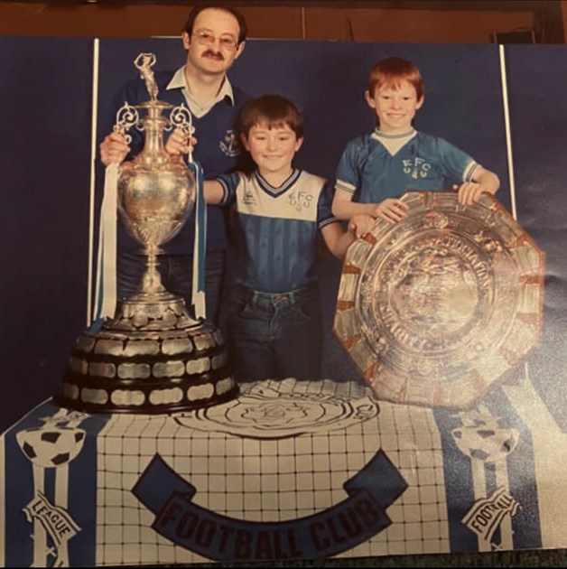 Robert Downey is fundraising for Everton in the Community