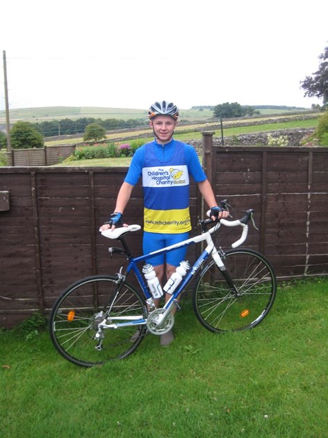 Adam Simpson is fundraising for Sheffield Children's Hospital Charity