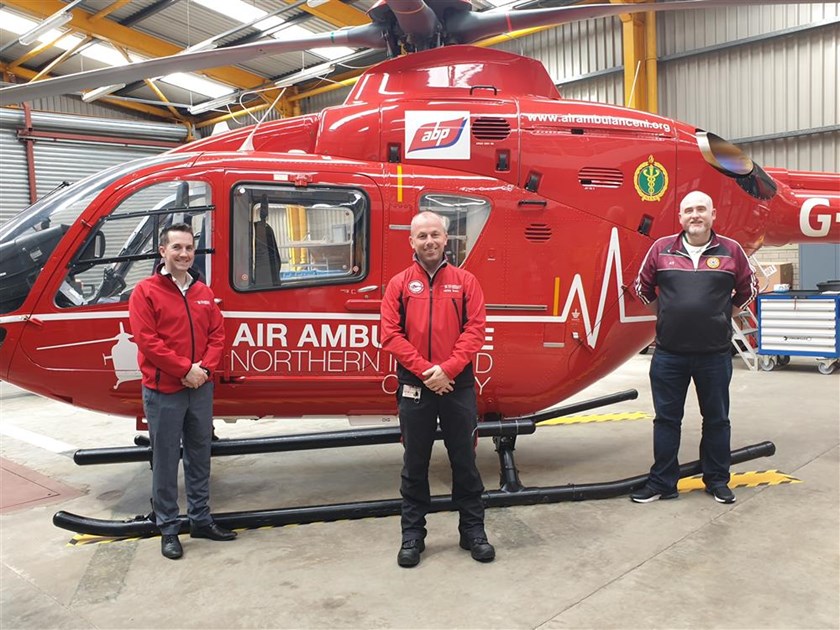 Aidan Tierney is fundraising for Air Ambulance Northern Ireland