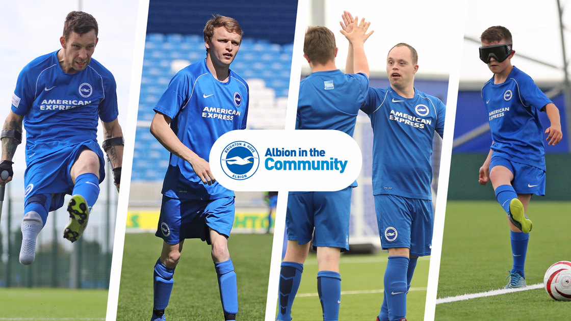 Amy Longhurst is fundraising for Brighton & Hove Albion Foundation