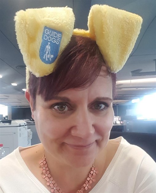 Ronnie Giles is fundraising for Guide Dogs