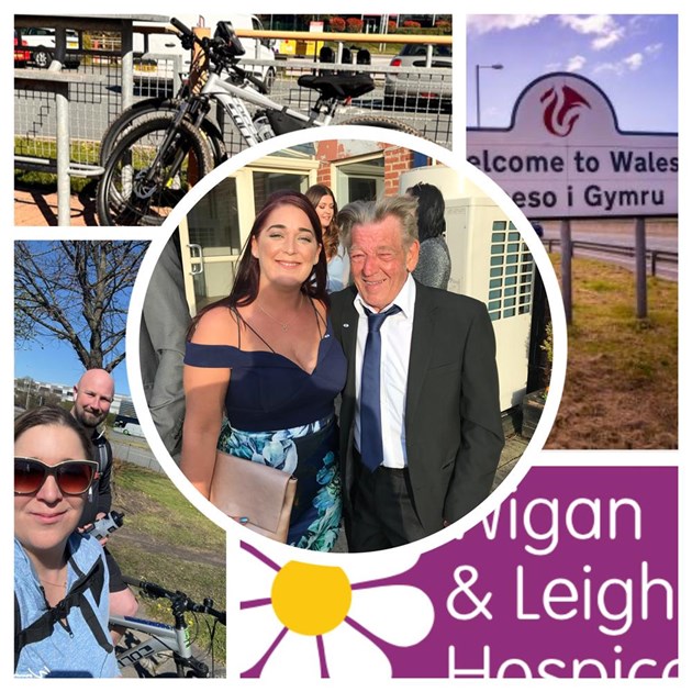 Rebecca Balmer is fundraising for Wigan and Leigh Hospice