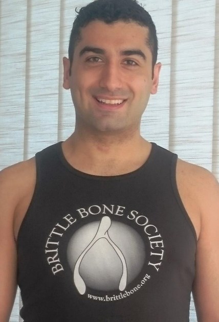 Nima Ghadiri is fundraising for Brittle Bone Society (BBS)