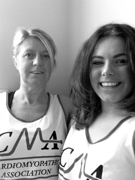 julie and katie grogan is fundraising for Cardiomyopathy UK